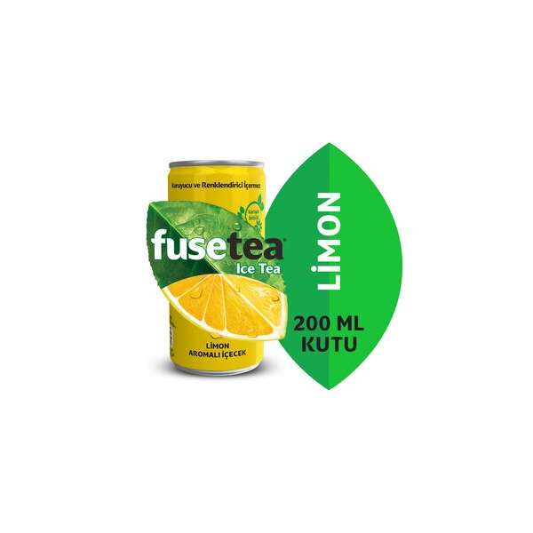 Fuse Tea Limon 200Ml | Soil Food | Uluslararası Gıda ve Hazır Gıda Ticareti